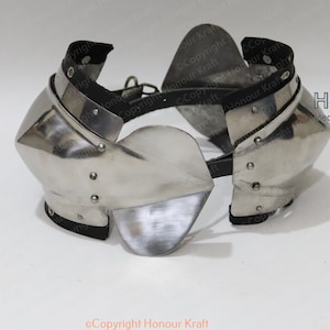 Elbow Cops Armor Medieval Steel Mobility Plates Elbow Cops Armour Pair ...