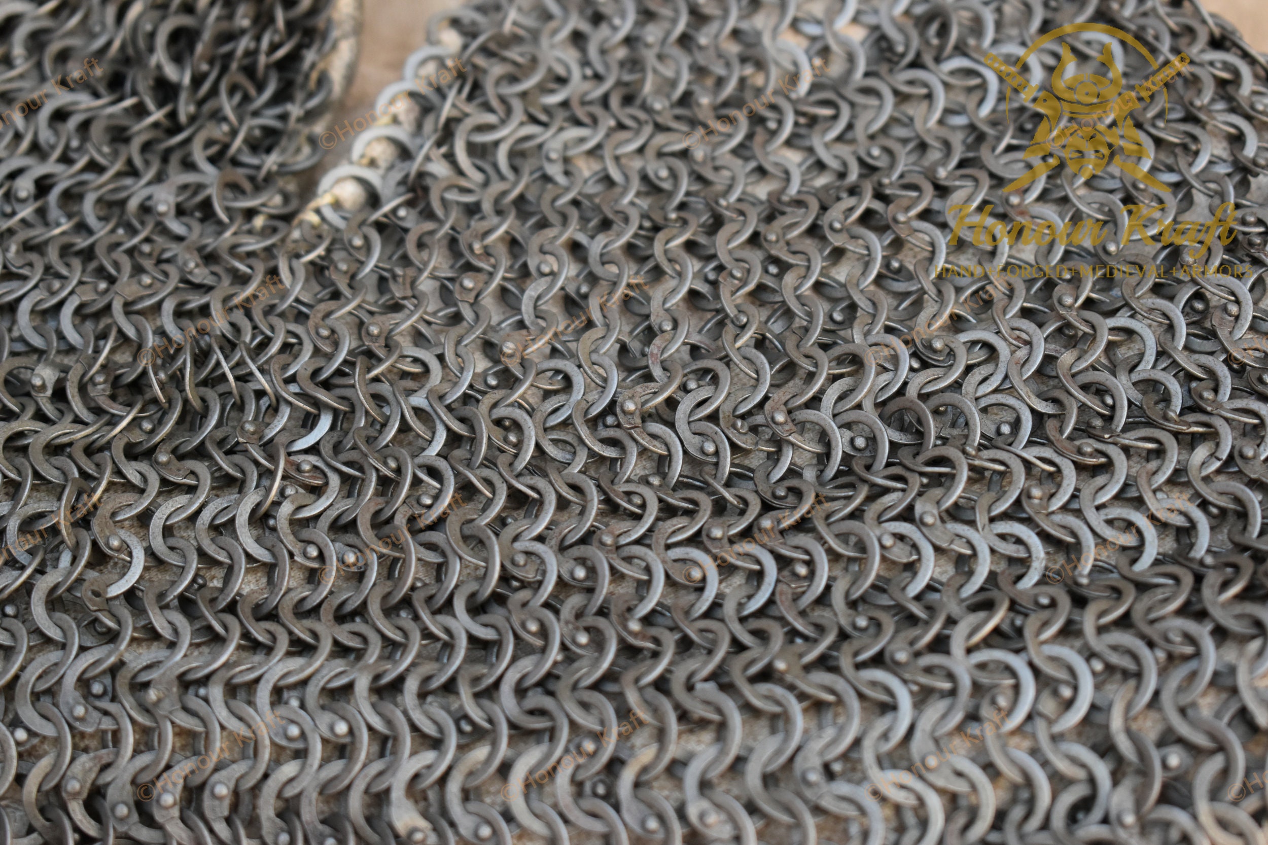 Medieval Chainmail Coif Neck Protection Armour for Neck Spine - Etsy