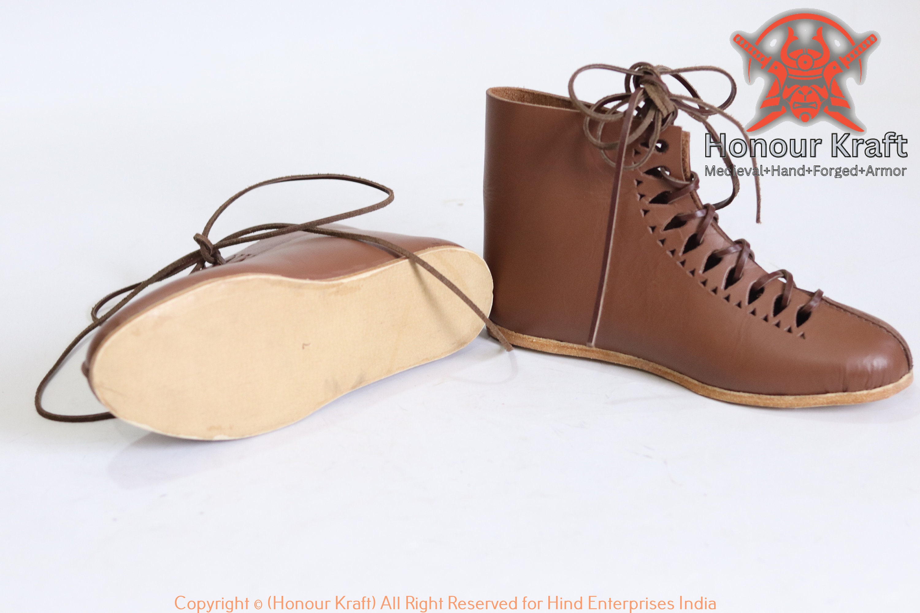 Late Medieval Boots Roman Ankle Boot Shoes - Etsy