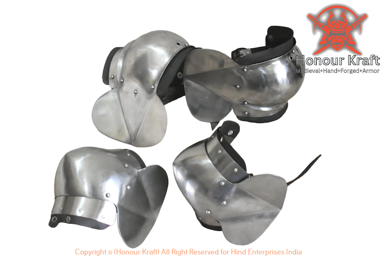 Steel Knight Armor: Medieval Elbow & Knee Cops for Buhurt SCA Combat - Etsy
