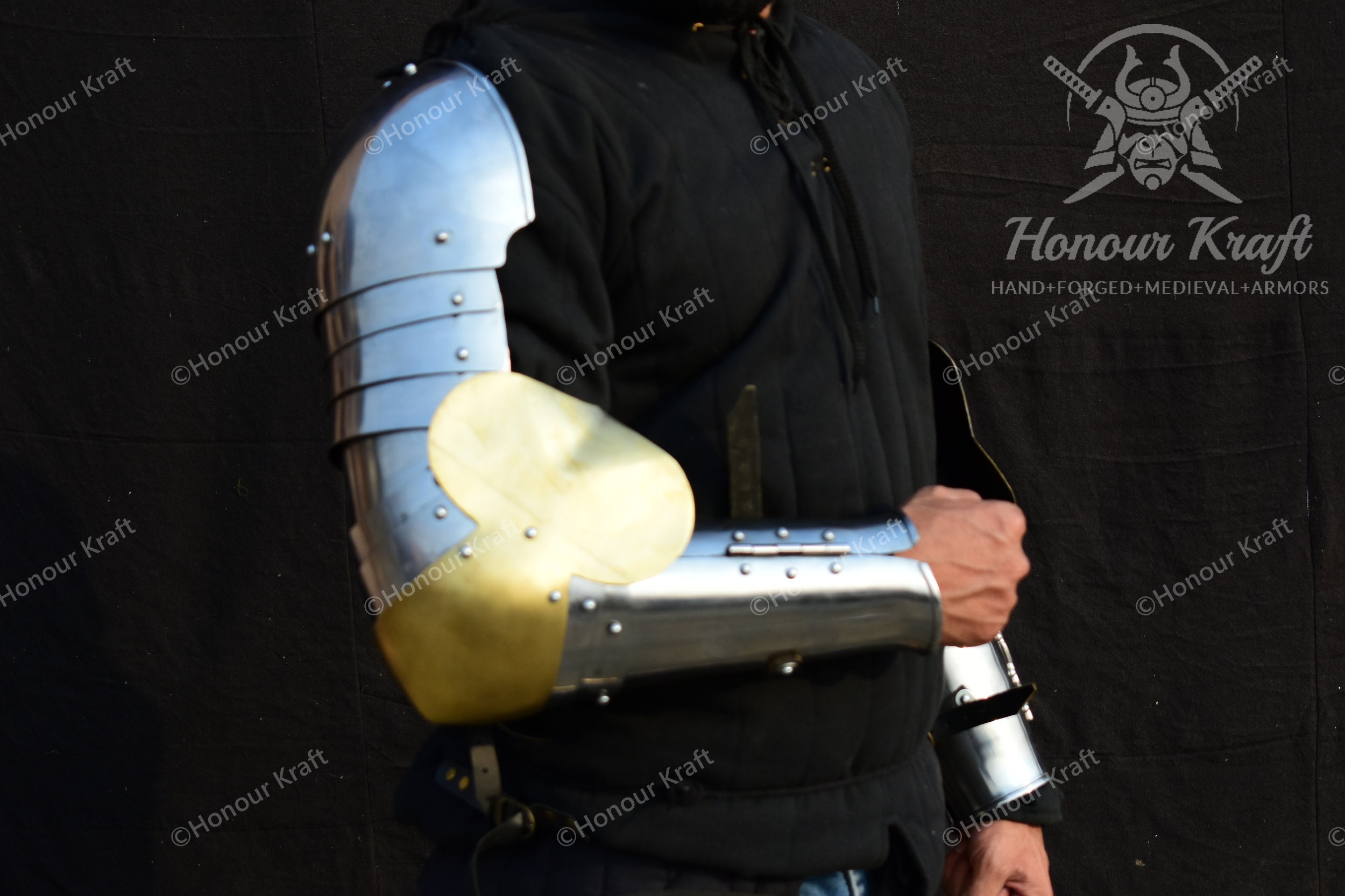 Arms Armour Medieval Steel Armour Full Arms Protection - Etsy