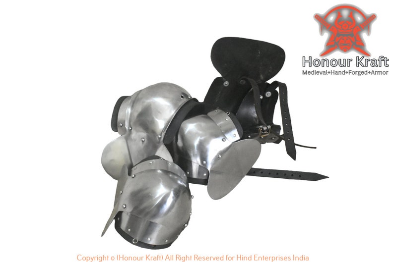 Steel Knight Armor: Medieval Elbow & Knee Cops for Buhurt SCA Combat - Etsy