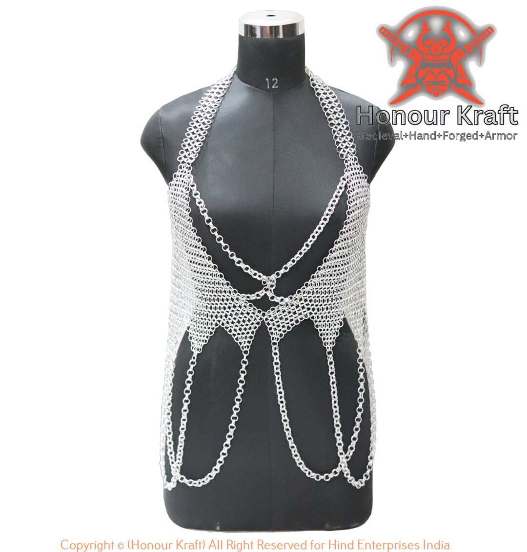 Chainmail Shrug for LARP & Events Fancy Costume - Etsy