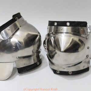 Elbow Cops Armor Medieval Steel Mobility Plates Elbow Cops Armour Pair ...