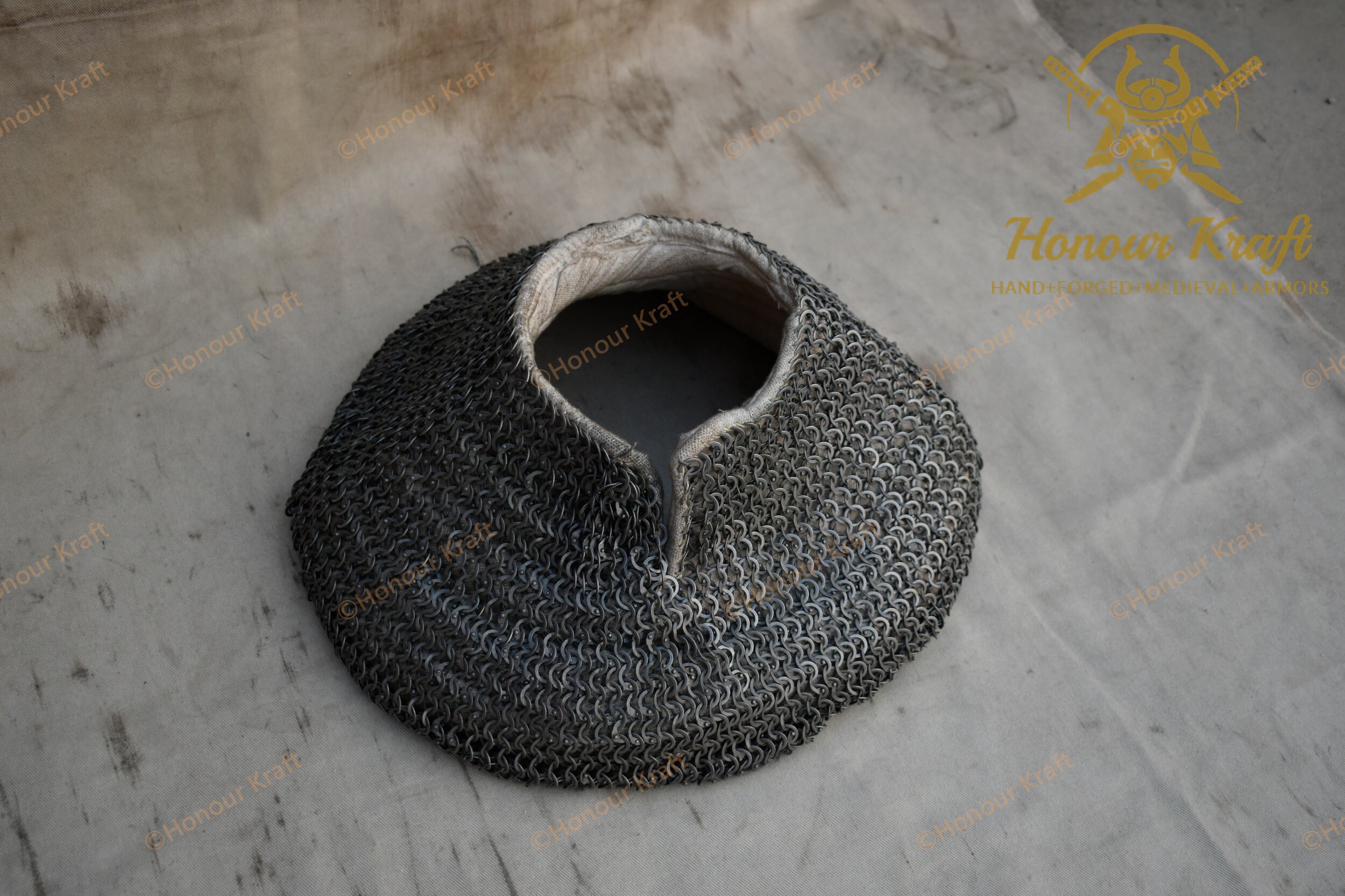 Medieval Chainmail Coif Neck Protection Armour for Neck Spine - Etsy