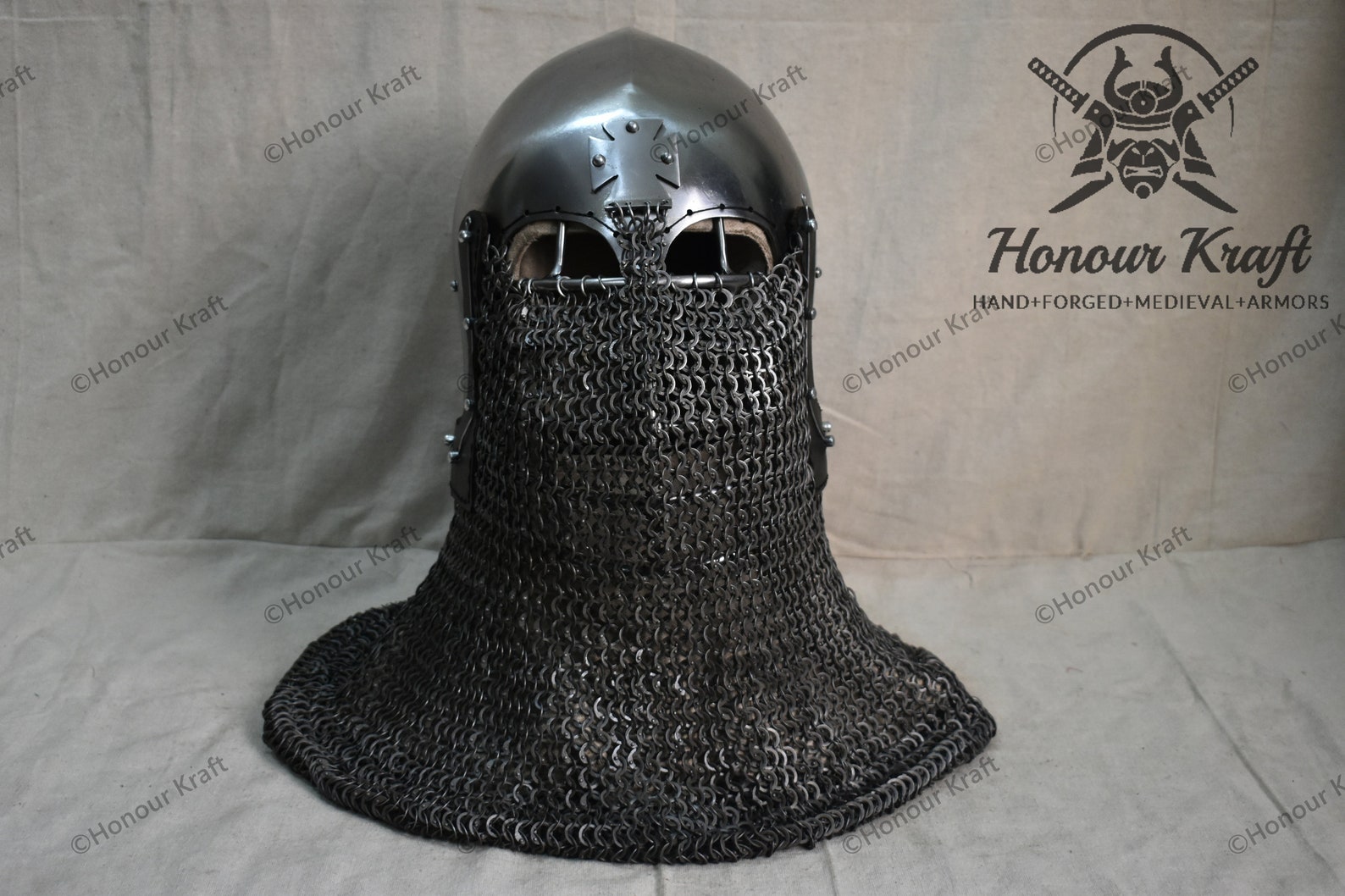 Gauntlet Gloves ANTIQUECOLLECTION Medieval Wisby Plate Gauntlet ...