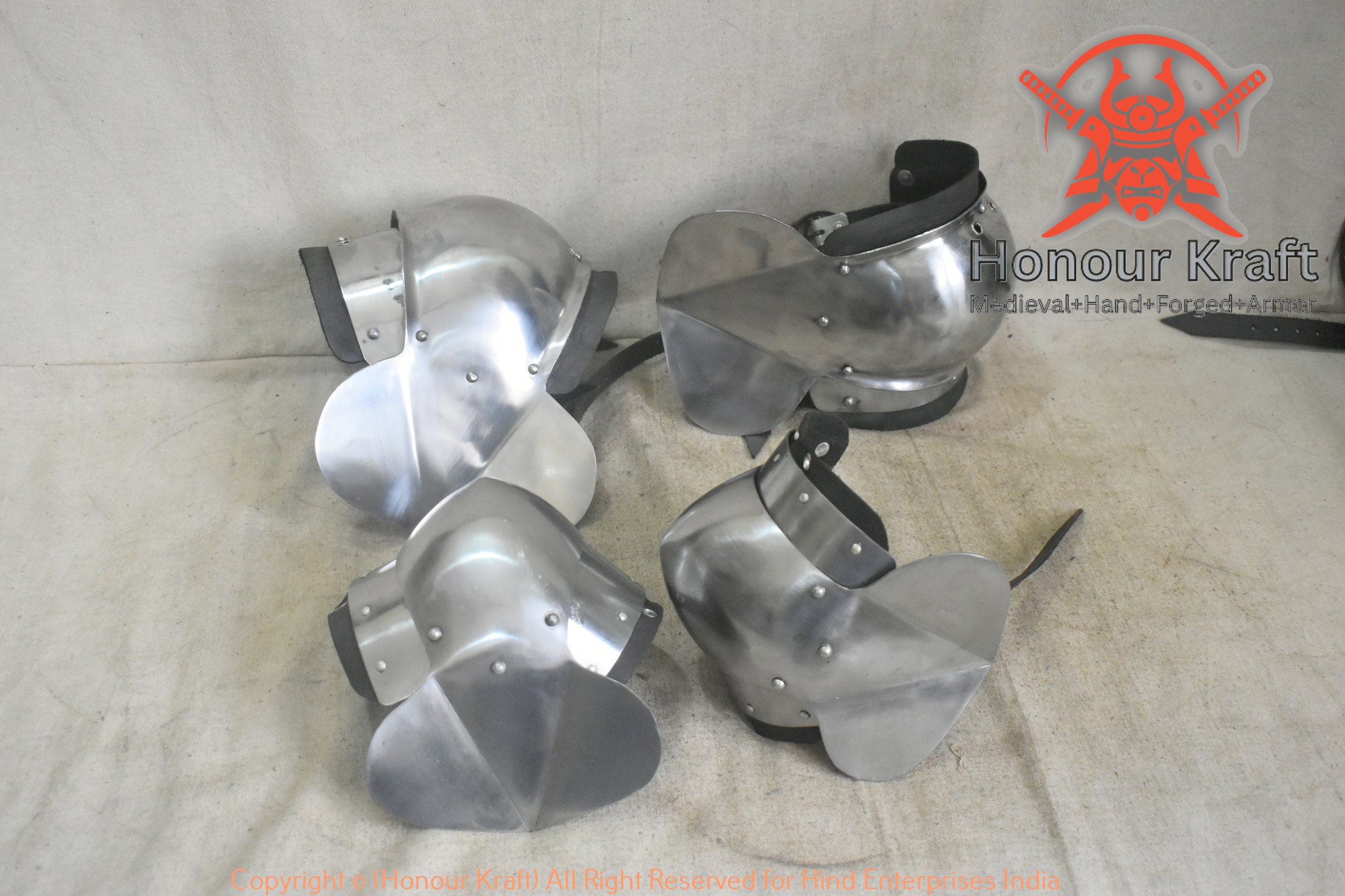 Steel Knight Armor: Medieval Elbow & Knee Cops for Buhurt SCA Combat - Etsy