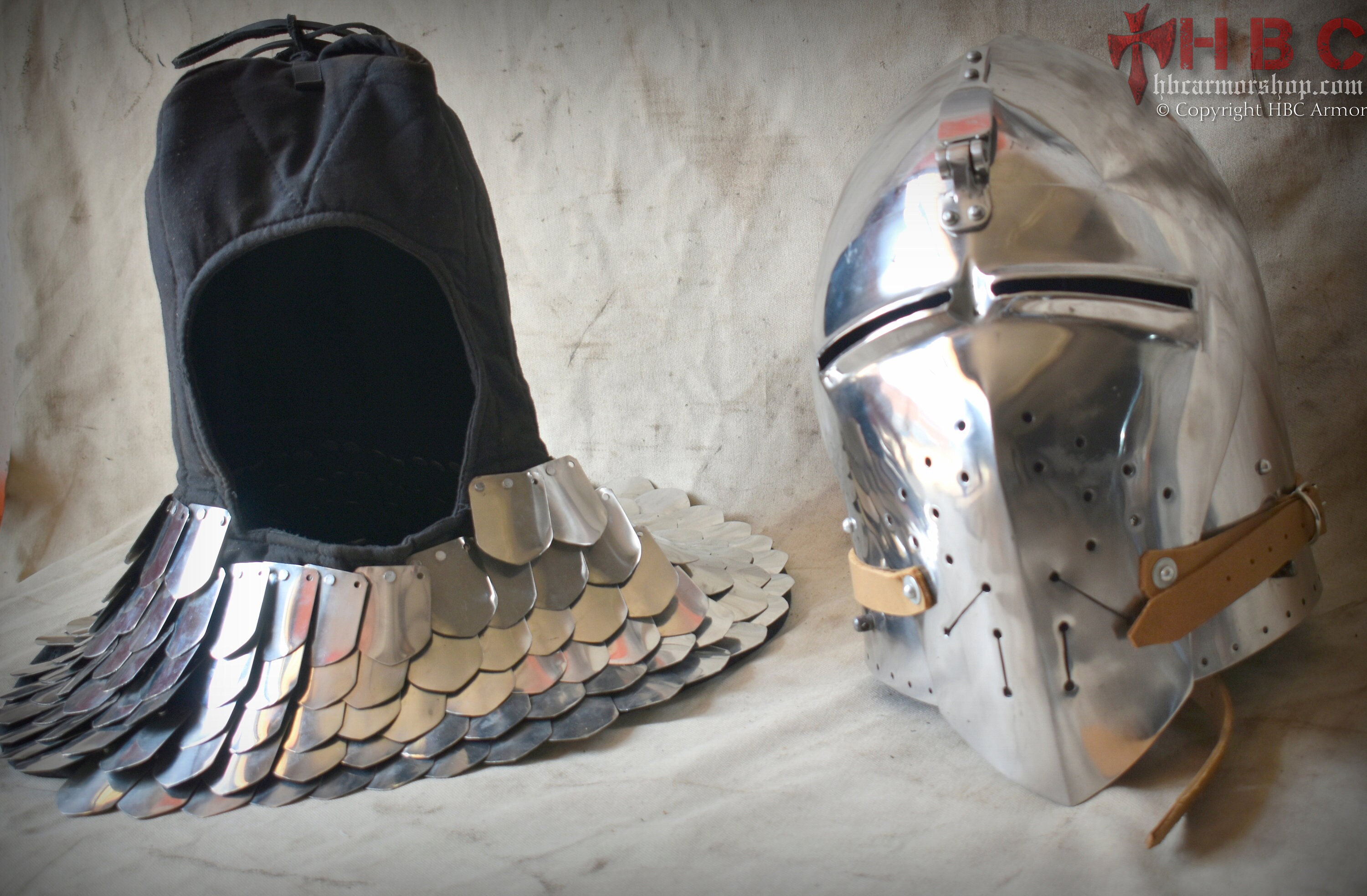 Medieval Steel Helmet Armour German Klapvisor Bascinet for | Etsy
