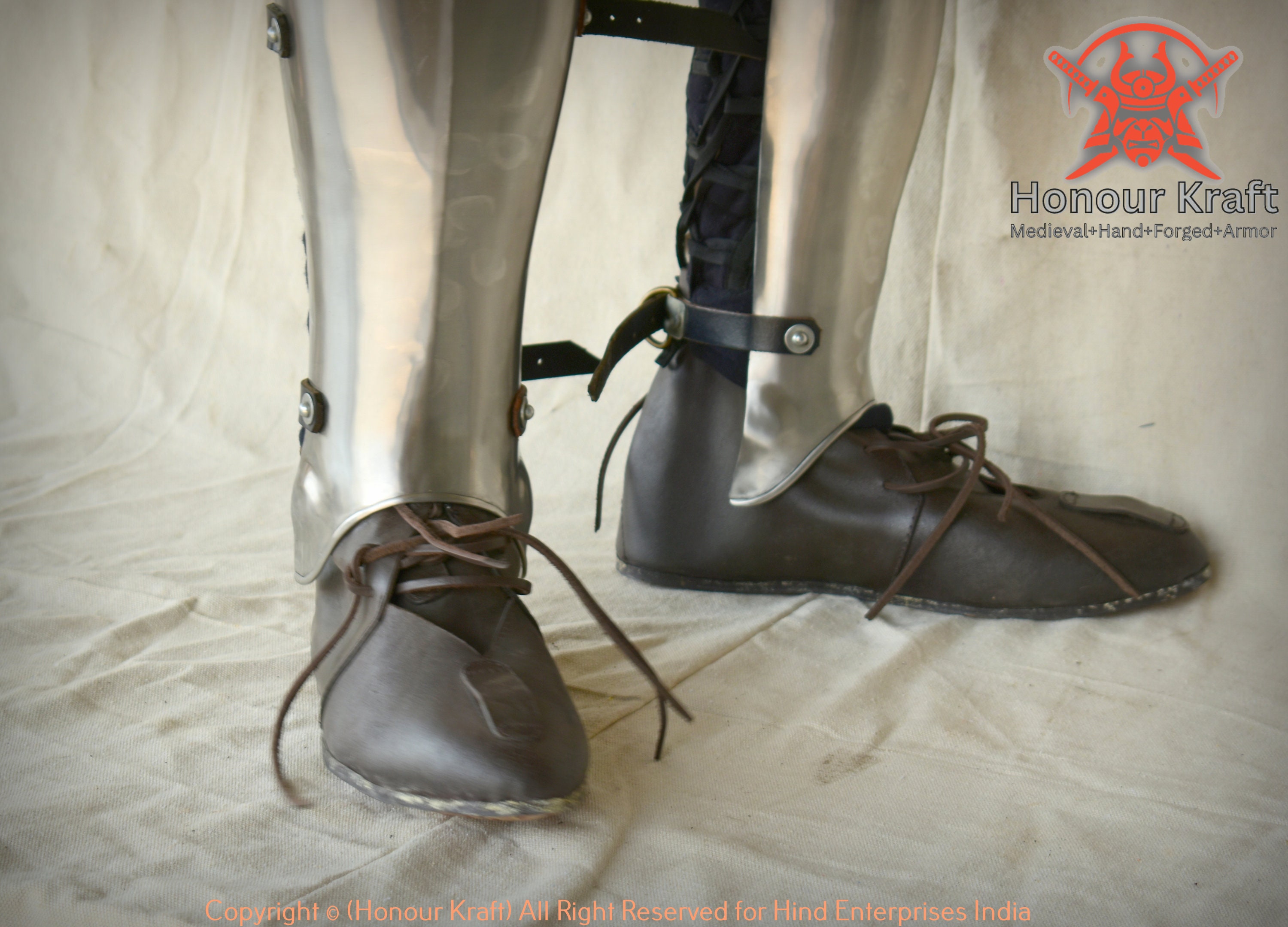 Steel Leg Greaves: SCA Combat Armor, Leg Protection - Etsy