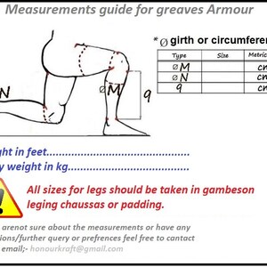 Custom-made Medieval Roman Leg Greaves Armor for SCA, Reenactment, HEMA ...