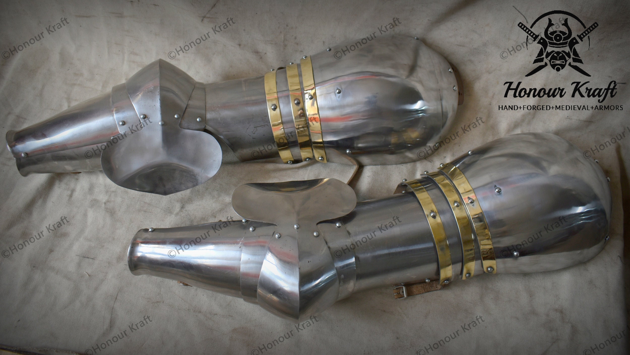 Medieval Steel Arms Armor Steel Armor Medieval Full Arms Set - Etsy