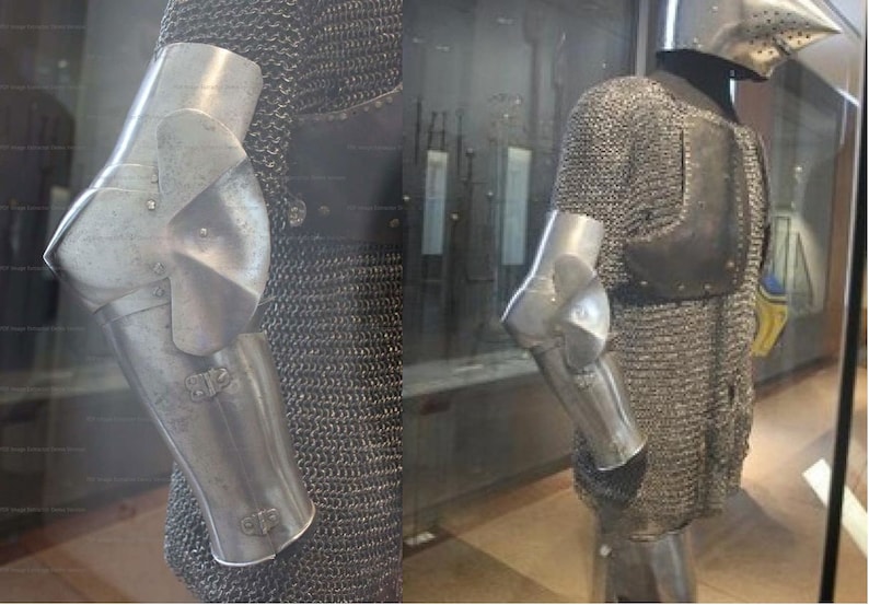 Arms Armor for Milan Medieval Arms Armour Milan Steel Arms - Etsy