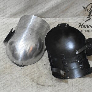 Steel Pauldron Shoulder Armor Medieval Combat SCA Buhurt - Etsy