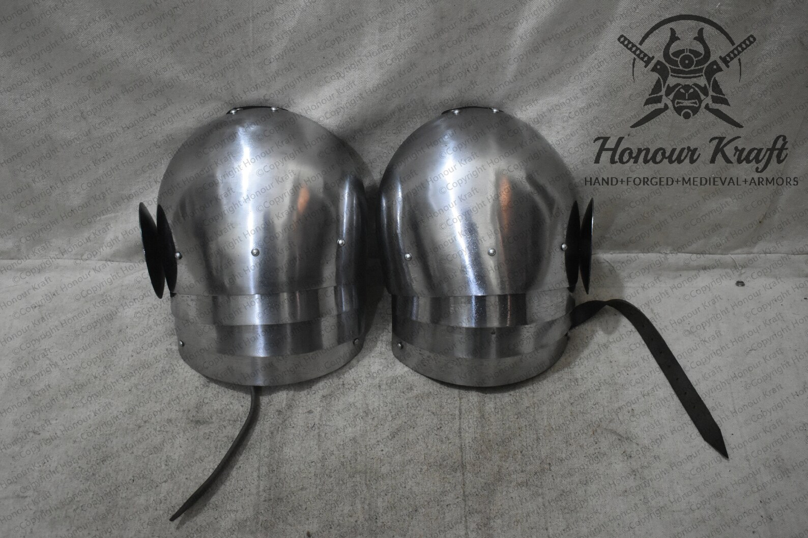 Steel Pauldron Shoulder Armor Medieval Combat SCA Buhurt - Etsy