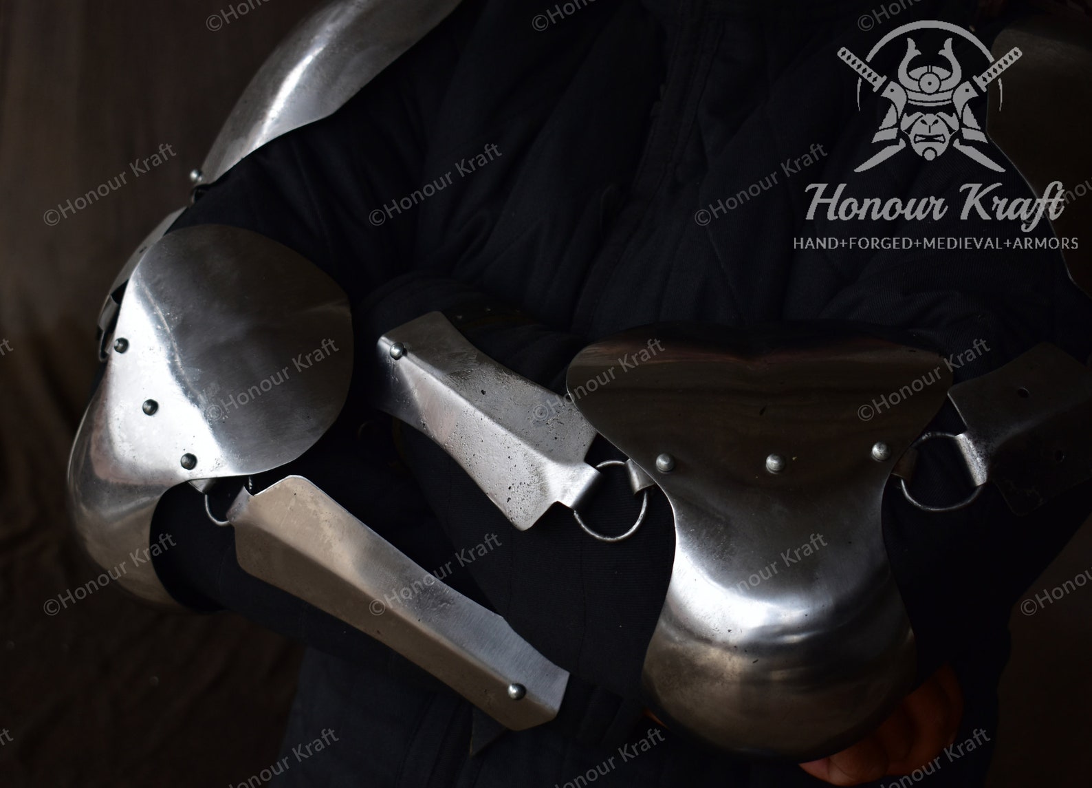 Medieval Steel Arms Armor Jack Chain Arms Armor for LARP & | Etsy