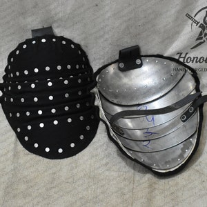 Shoulder Armor Steel Plated Brigandine Pauldrons for Buhurt - Etsy