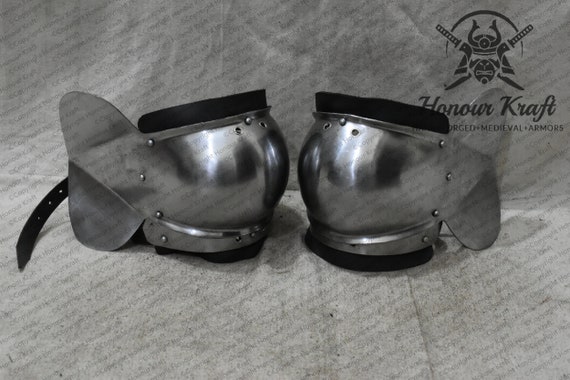 Medieval Steel Knee Cops Armour Historical Combat Buhurt - Etsy