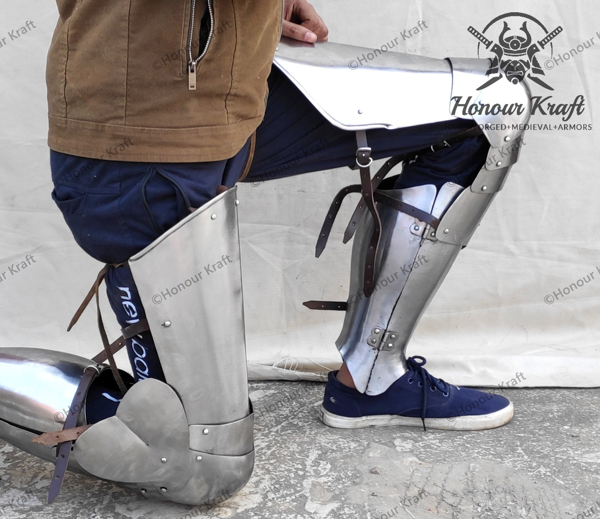 Medieval Steel Leg Full Leg Armour Historical 16th Century - Etsy