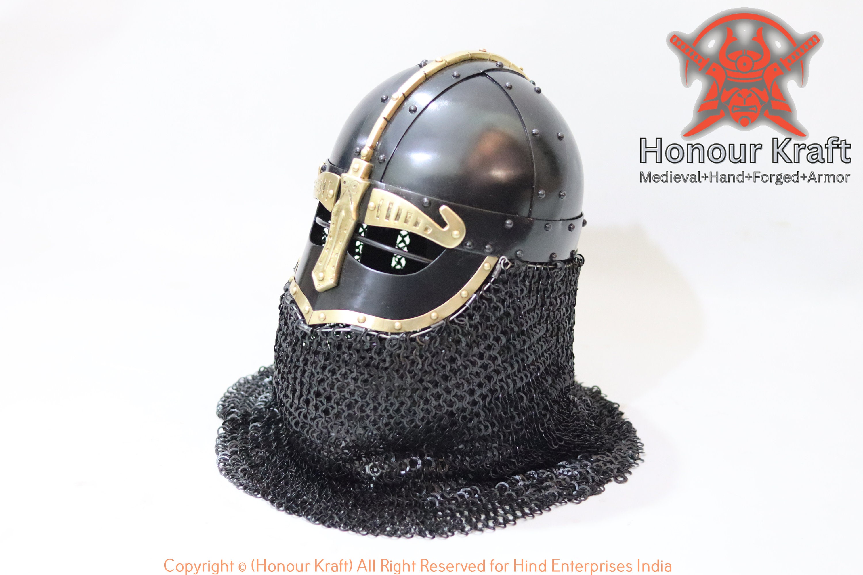 Viking Tur Helmet: SCA Medieval Combat Armor - Etsy