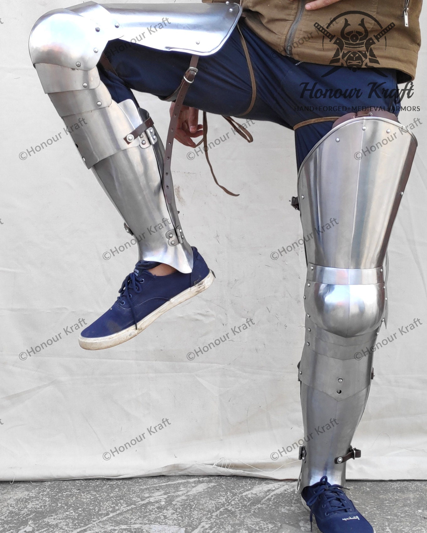 Medieval Steel Leg Full Leg Armour Historical 16th Century - Etsy