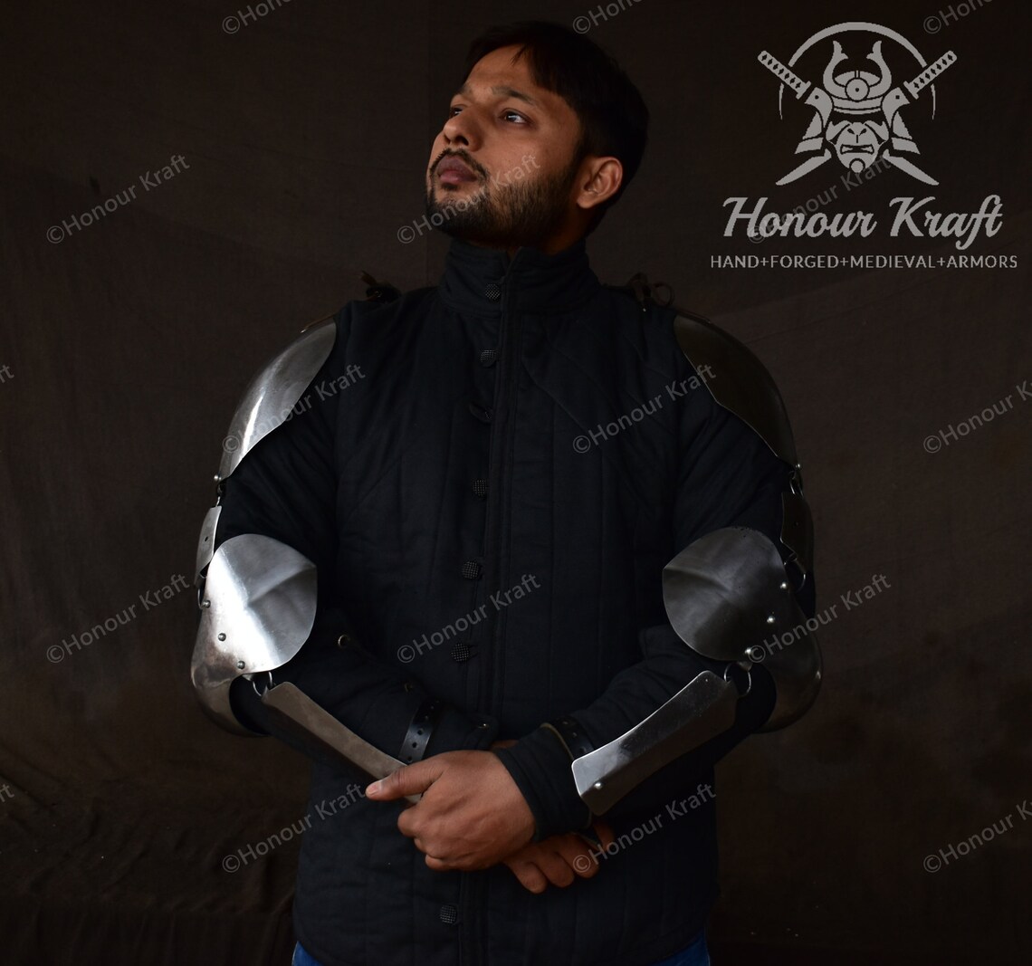 Medieval Steel Arms Armor Jack Chain Arms Armor for LARP & | Etsy