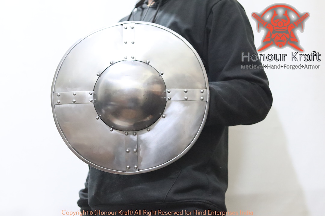 Steel Buckler Shield Armor for Buhurt MMA HMB Combat - Etsy