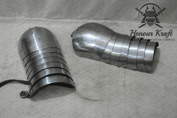 Medieval Shoulder Armour Steel Pauldron Mongolian Battle - Etsy