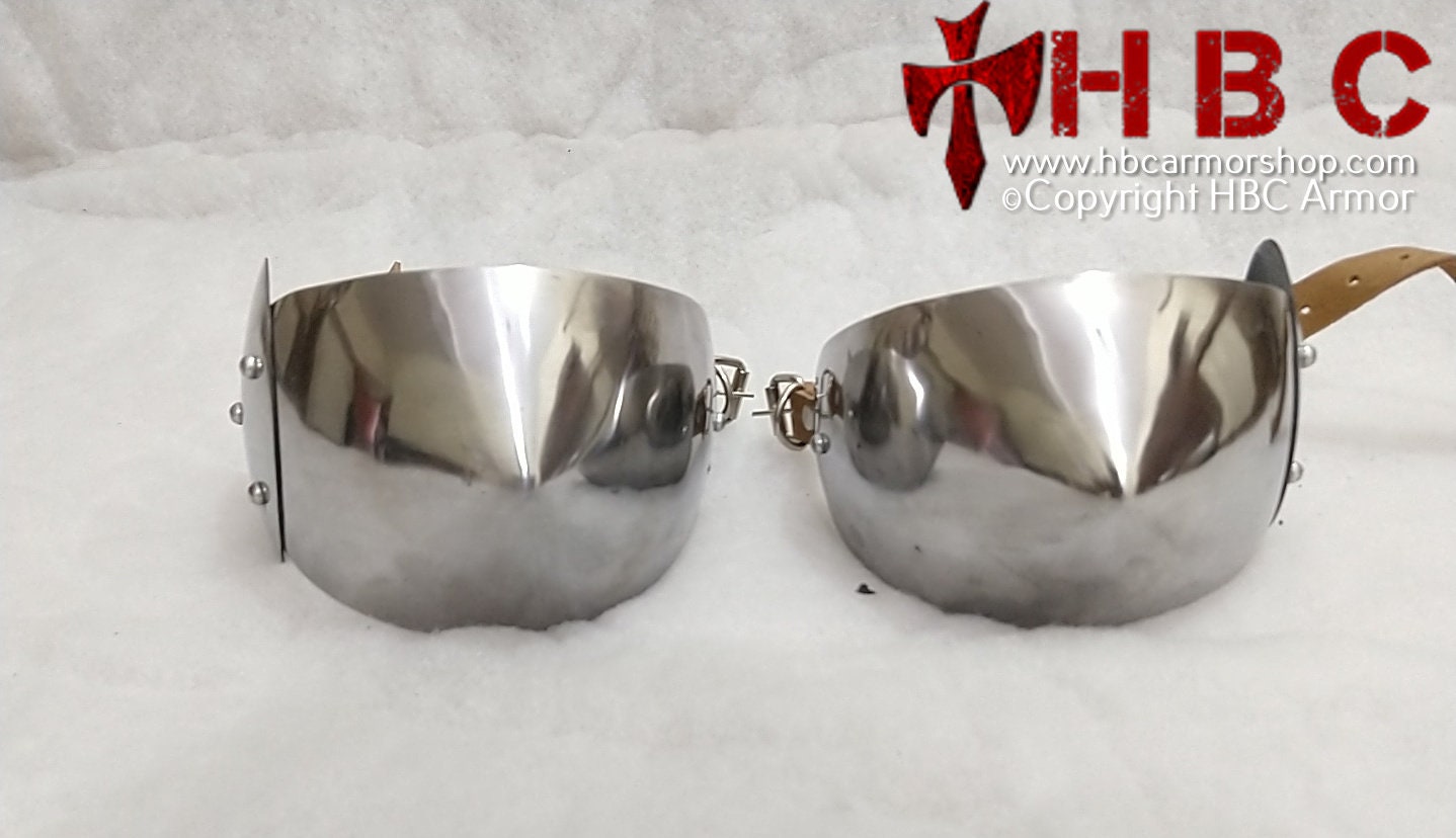 Steel Armour Knee Cops Medieval Historical Knee Cops Armour | Etsy