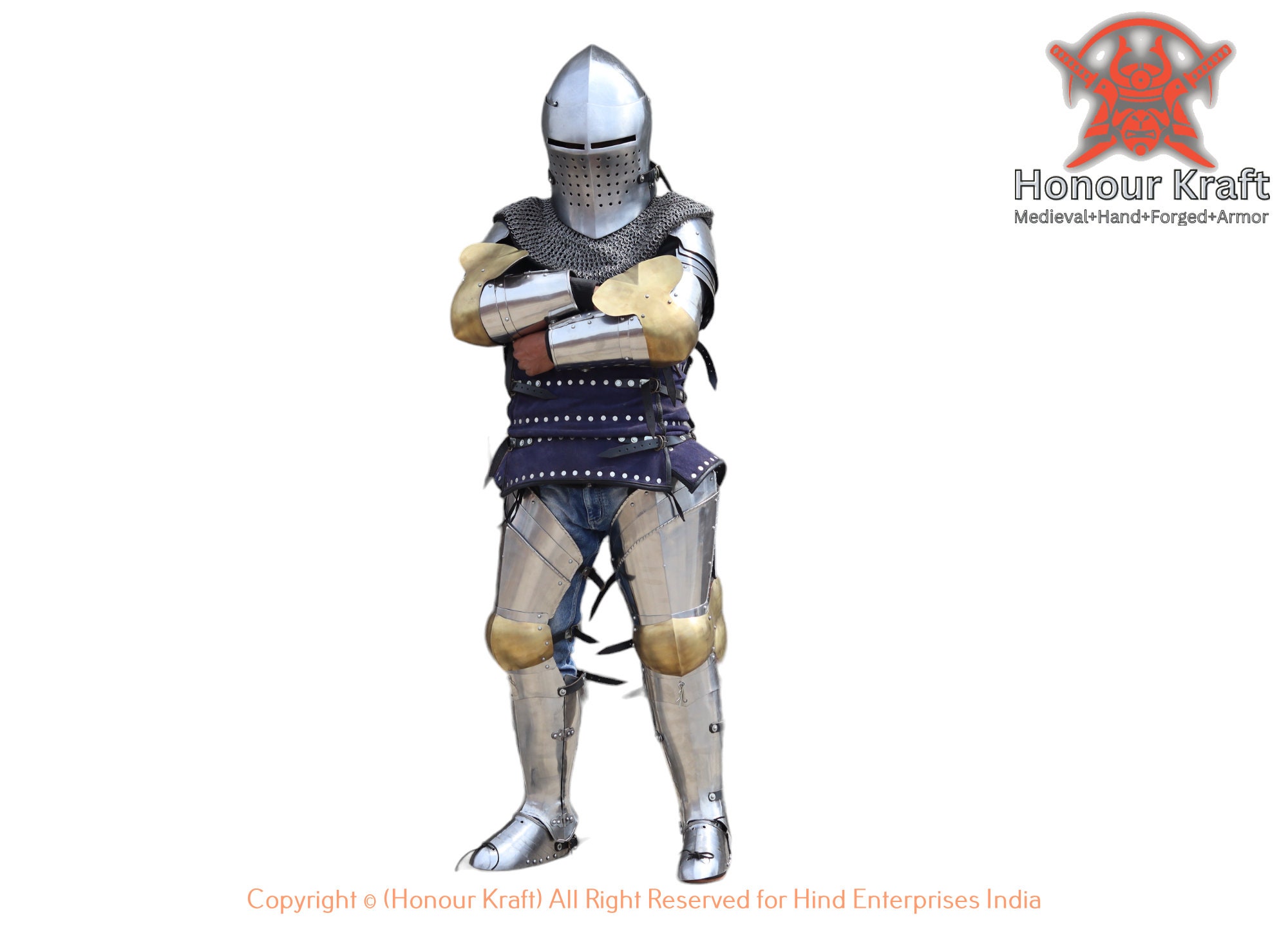 Buhurt Full Armor Suit: Medieval Combat HMB SCA Armor Kit - Etsy
