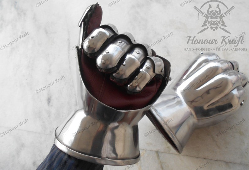 Medieval Gauntlet Armour SCA Gauntlets Fighting Armour for - Etsy