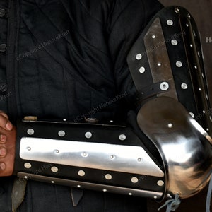 Splint Arms Armor Armor Steel Arms Medieval Splint Arms Armor - Etsy