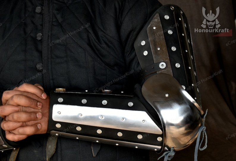 Splint Arms Armor Armor Steel Arms Medieval Splint Arms Armor - Etsy