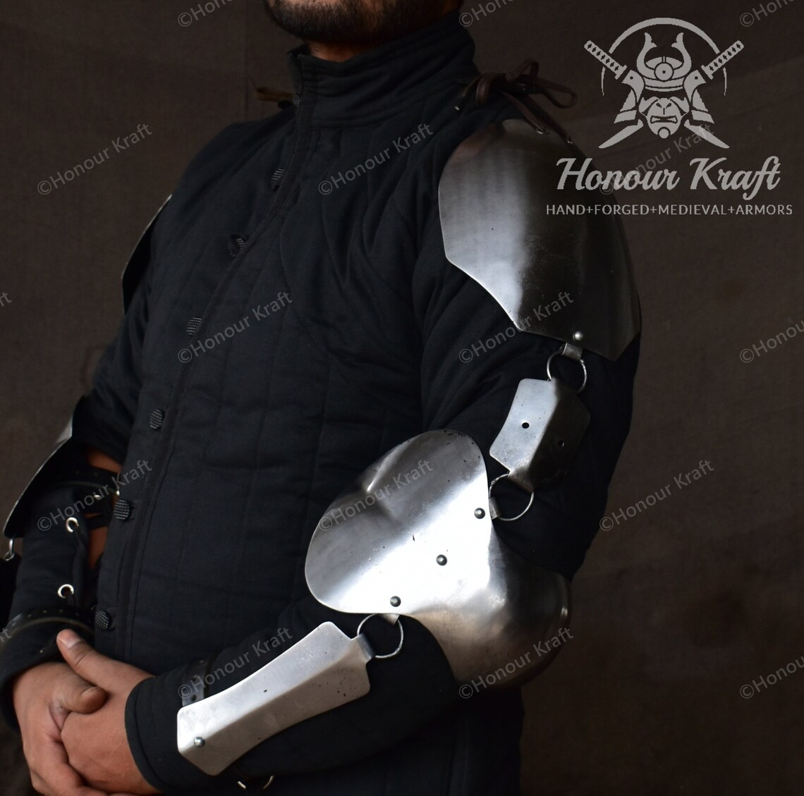 Medieval Steel Arms Armor Jack Chain Arms Armor for LARP & | Etsy