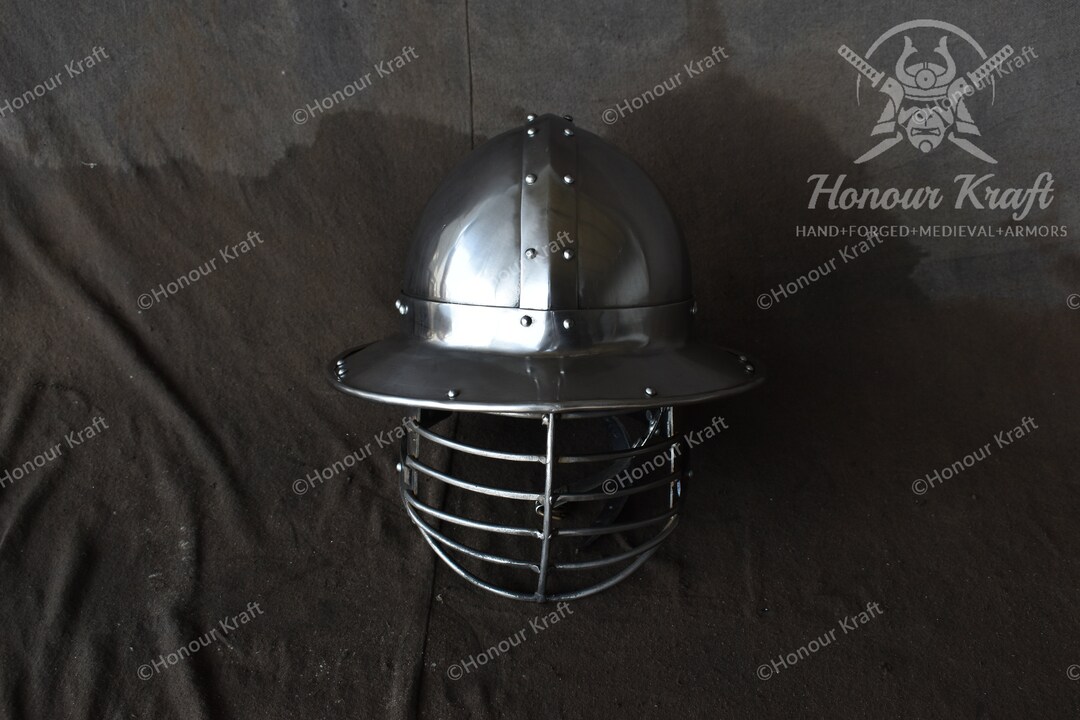 Medieval SCA Legal Kattle Hat Helmet Armour for Sca Combat - Etsy