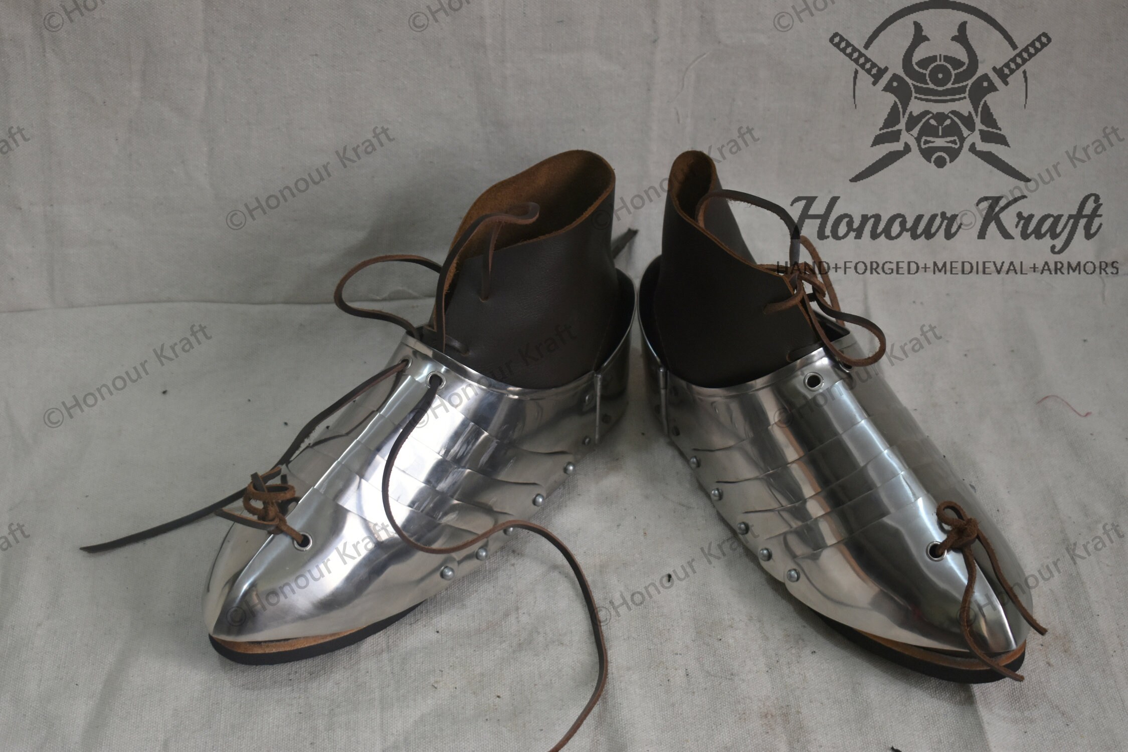 Steel Armour Medieval Foot Armour Pair of Foot Protection - Etsy