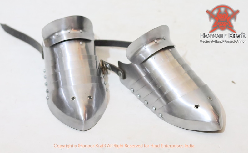 Handforged Steel Sabaton Armor: Medieval Knight Foot Protection - Etsy