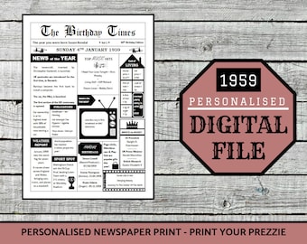 What happened 1959 | Etsy