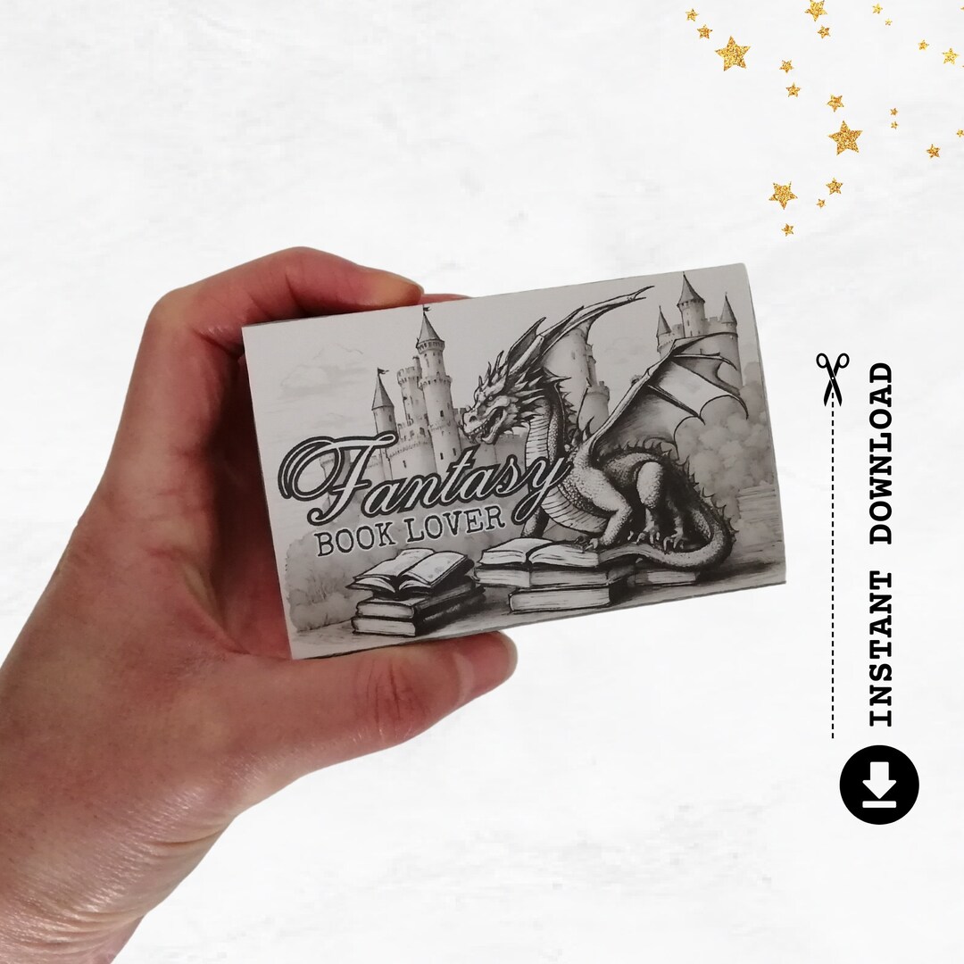 Book Gift Card Holder Diy PRINTABLE Matchbox Dragon Castle Gift Card ...