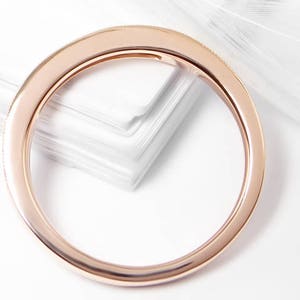 Invisible Channel Set Diamond Ring in 18k Rose Gold Natural White ...