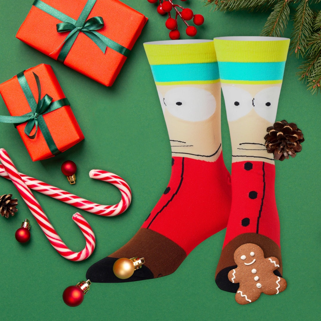 Eric Cartman Knit Socks - Etsy