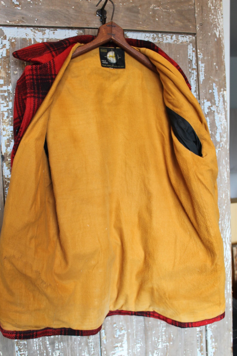 Sears Wool Plaid Hunting Jacket Men's Medium - Etsy