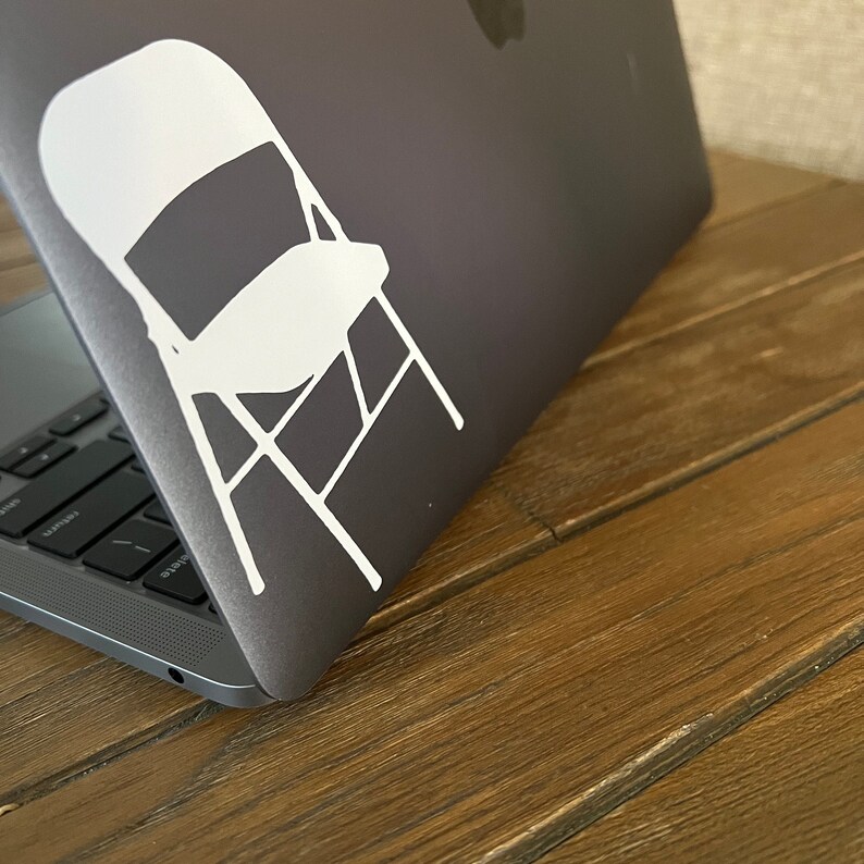 Folding Chair Permanent Vinyl Decal Sticker the Ultimate - Etsy