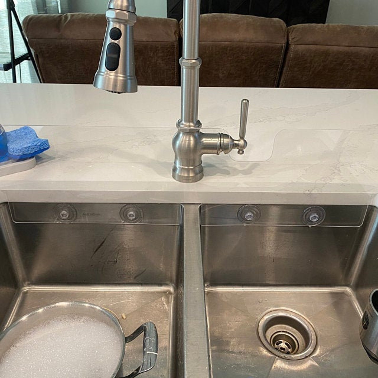 SPLASH GUARD 1 LARGE for Kitchen Sink - Etsy Canada