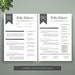 Teacher Resume Template for Word and Pages, Professional Resume ...