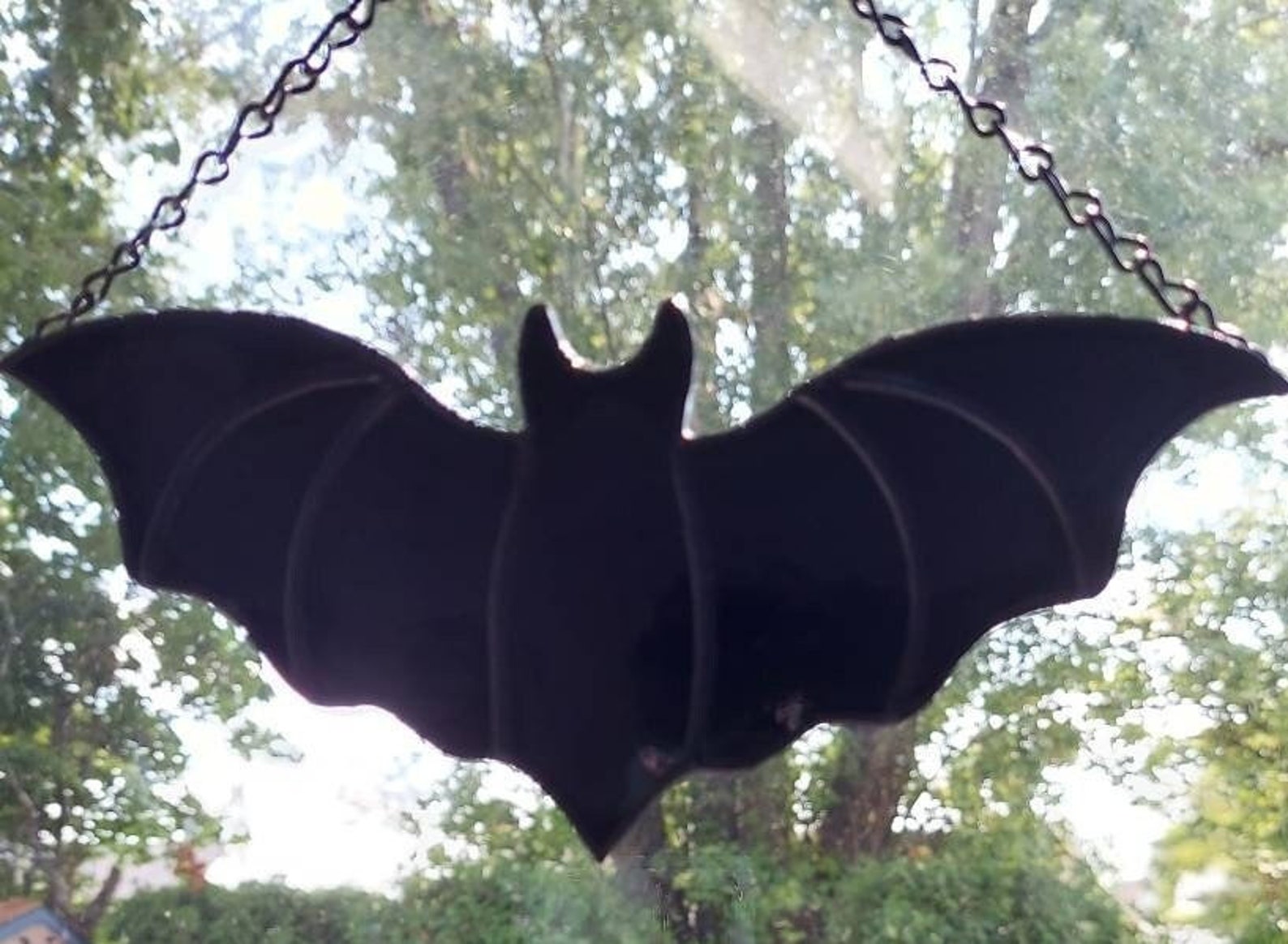 Black Flying Bat - Etsy