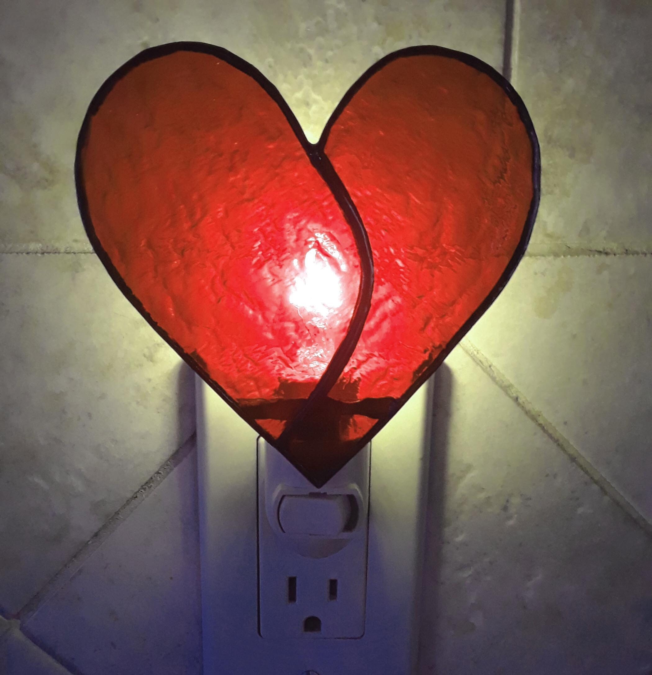 Heart Night Light | Etsy