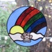 Rainbow Paw Sun Catcher - Etsy