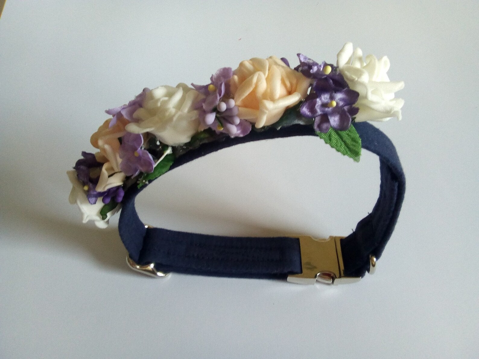 Dog Wedding Flower Crown/collar - Etsy