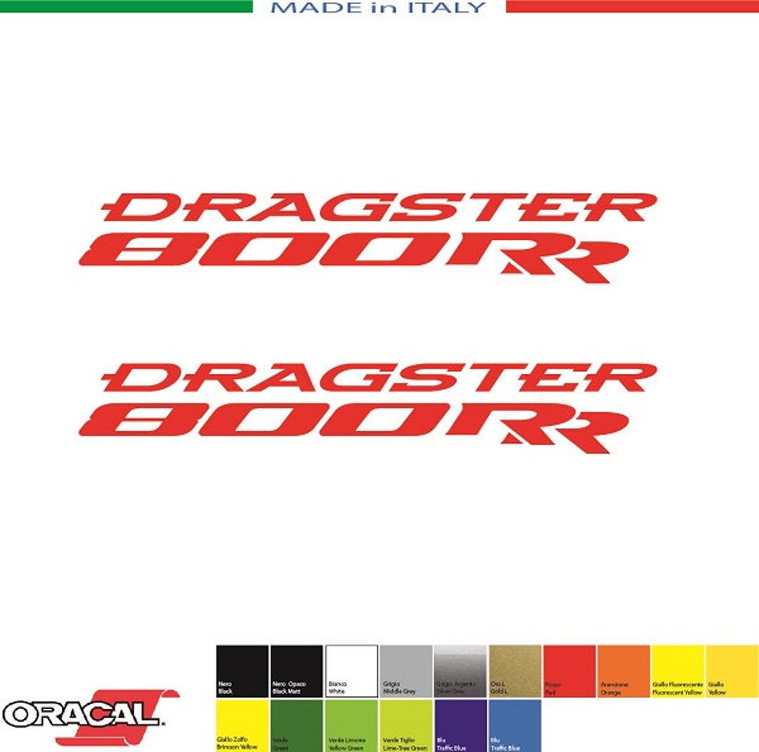 Kit 2 Stickers MV Agusta DRAGSTER 800RR Mm. 160x25 - Etsy