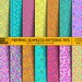 MEMPHIS DIGITAL PAPER: 12 X 12 Memphis Patterns, Scrapbook Patterns ...